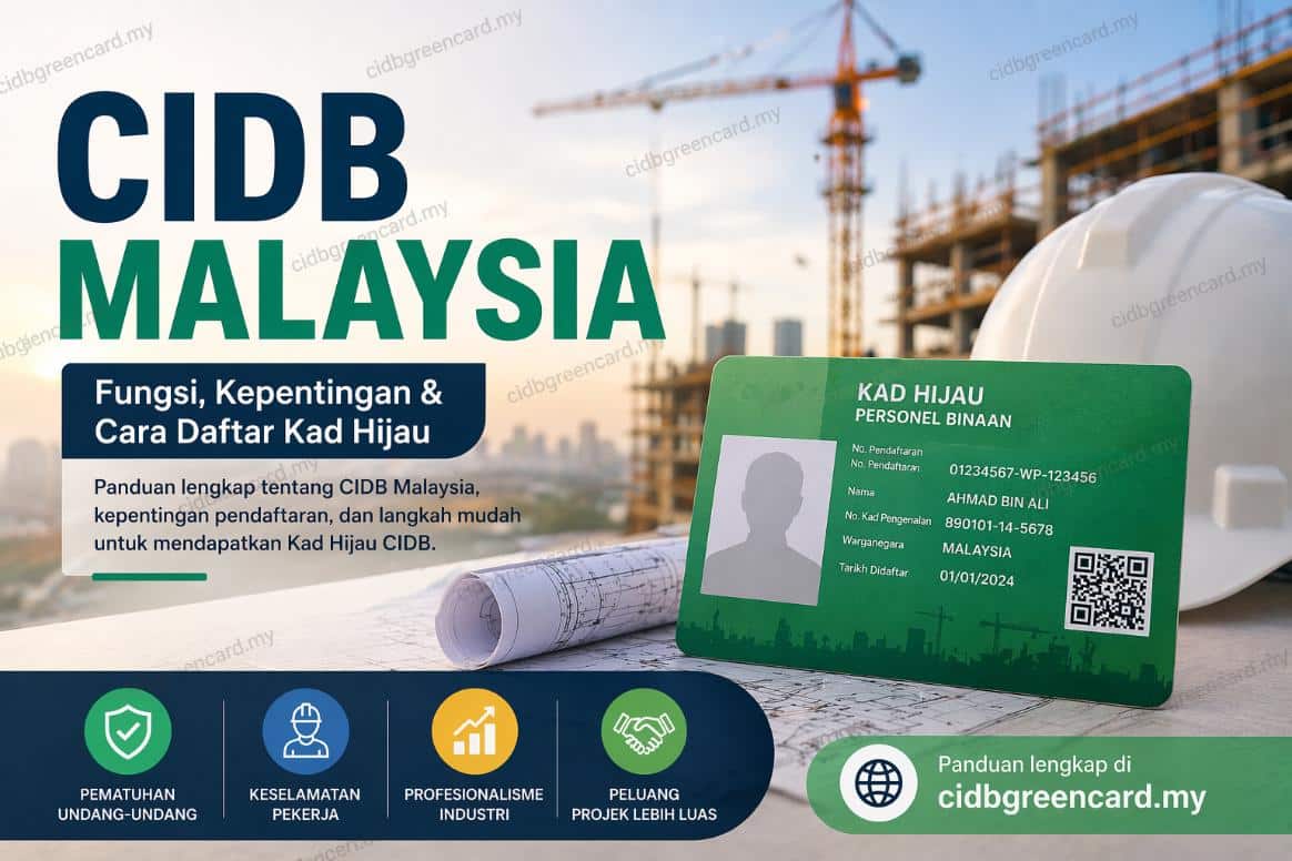 CIDB Green Card: Panduan Lengkap 2026