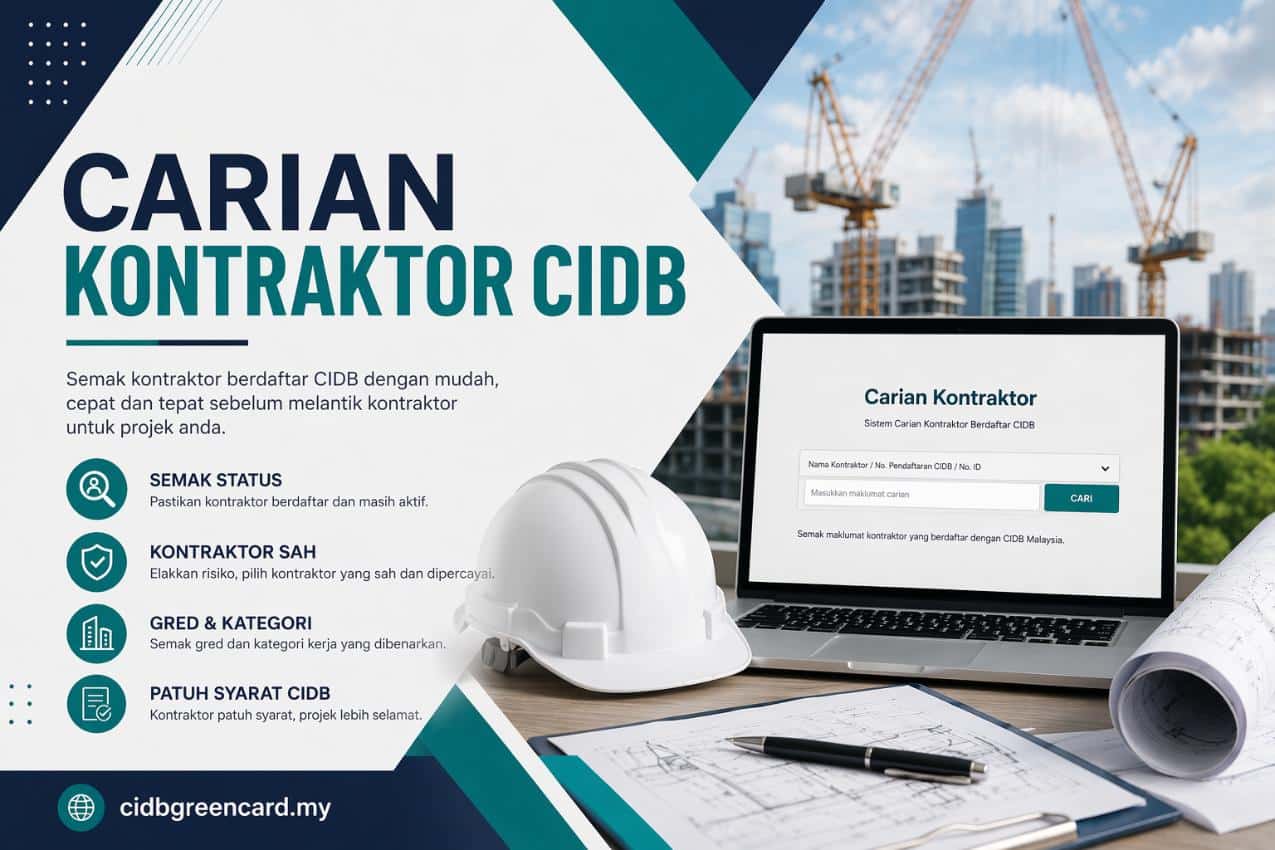CIDB Green Card: Panduan Lengkap 2026